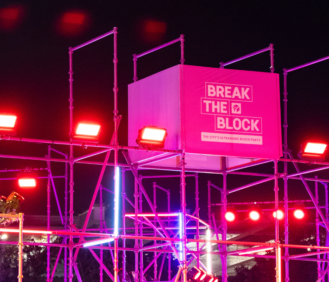 Break the Block Returns for the City’s Ultrasonic Party of the Season ...