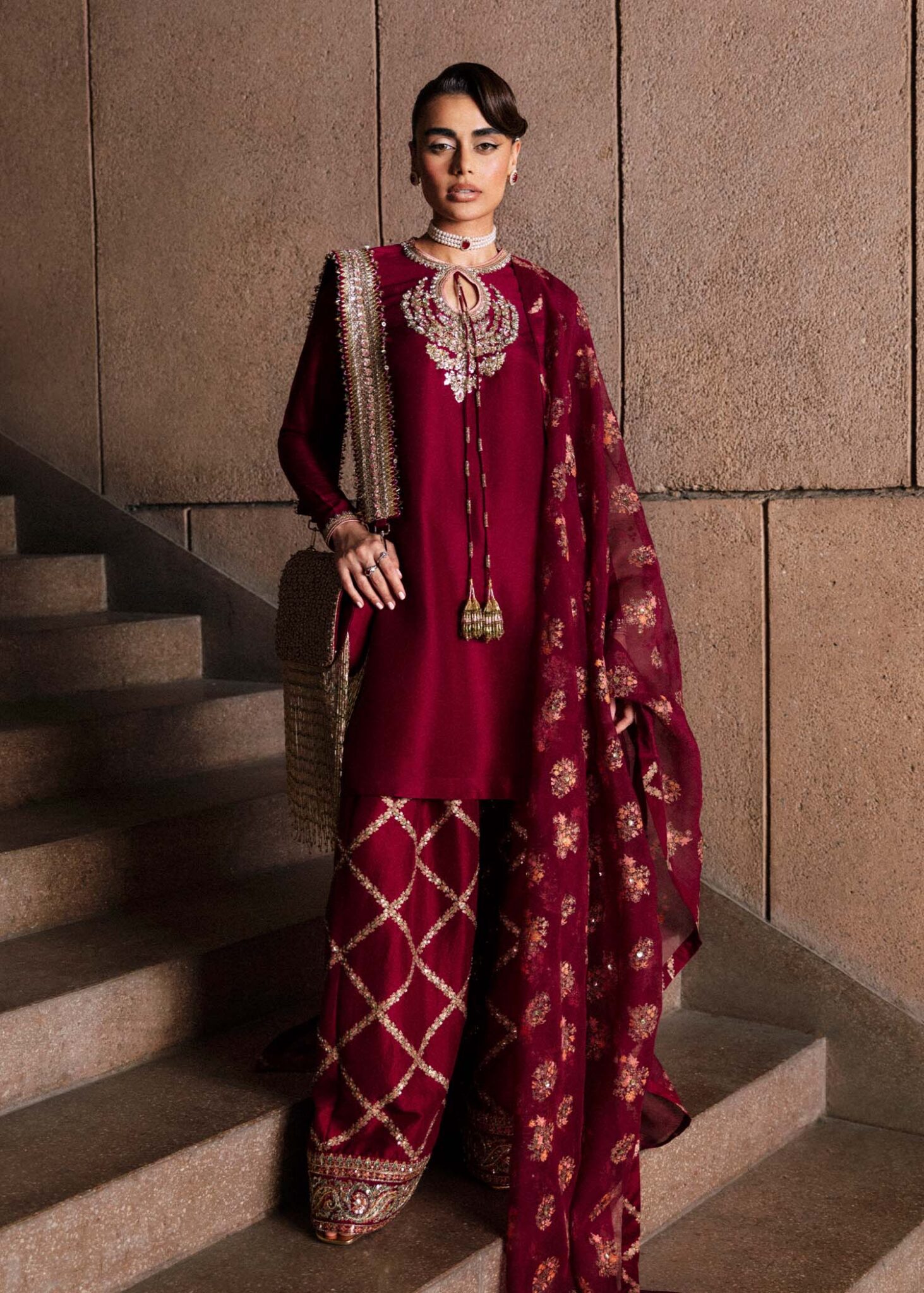 DRAPED IN HERITAGE: The resurgence of the regal Farshi shalwar!