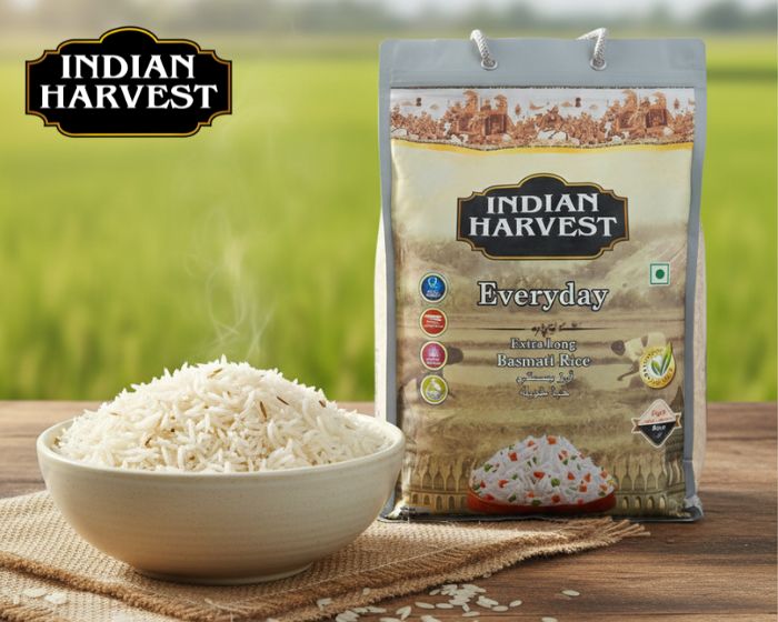 Indian Harvest Everyday Basmati Rice – Premium Long Grain Rice for ...